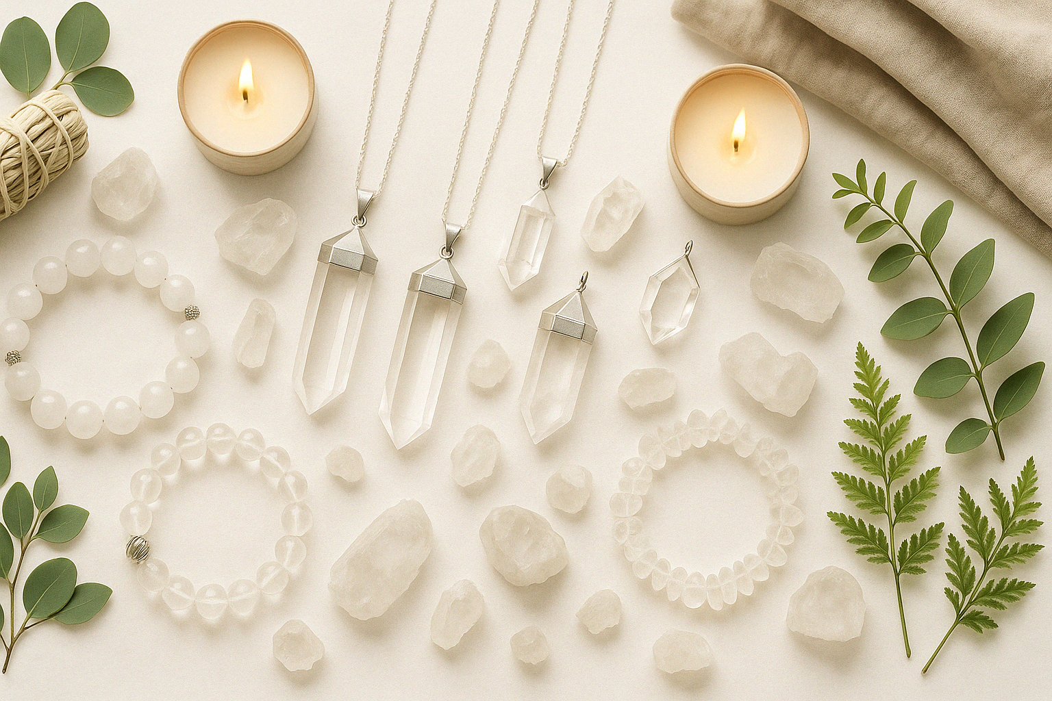 Clear Quartz Collection – Turix Crystals