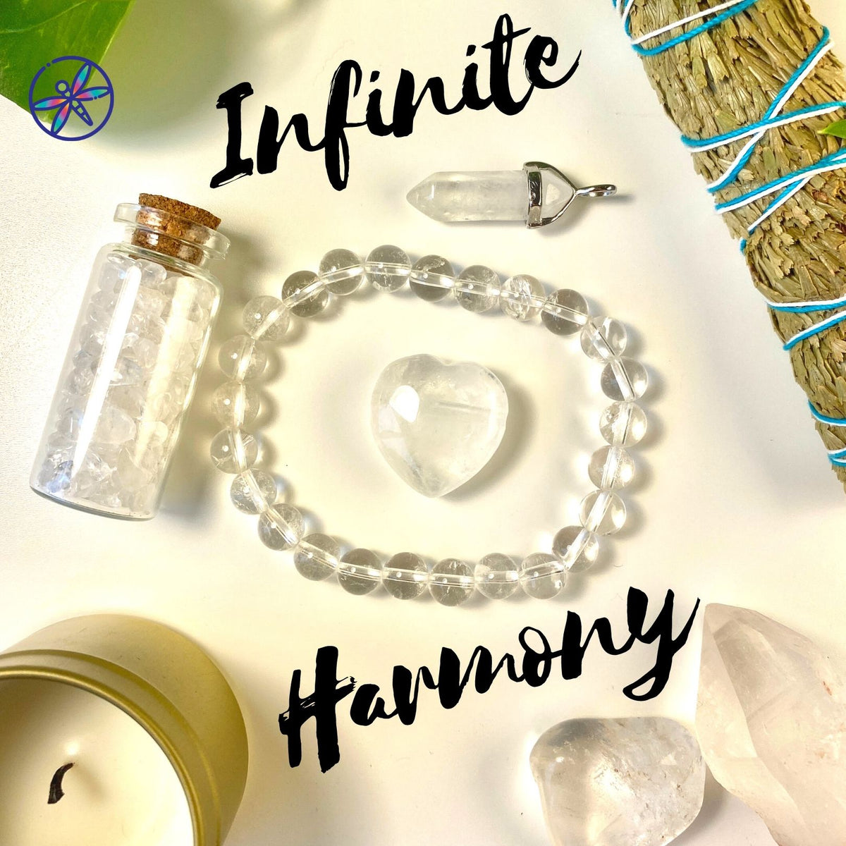 Clear Quartz Crystal Gift Pack - Infinite Harmony – Turix Crystals