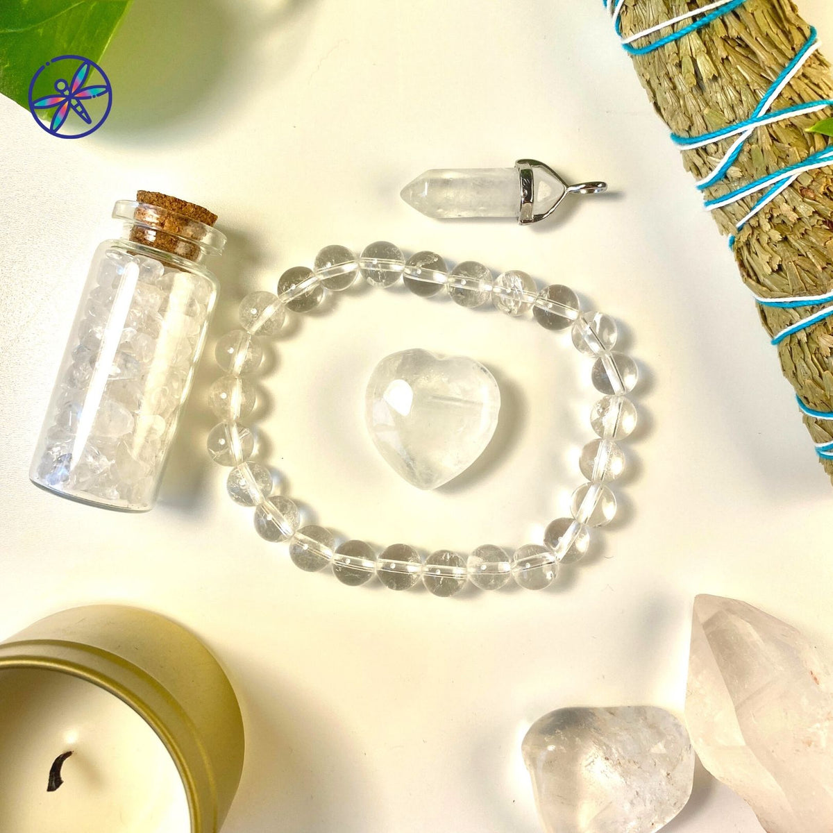 Clear Quartz Crystal Gift Pack - Infinite Harmony – Turix Crystals