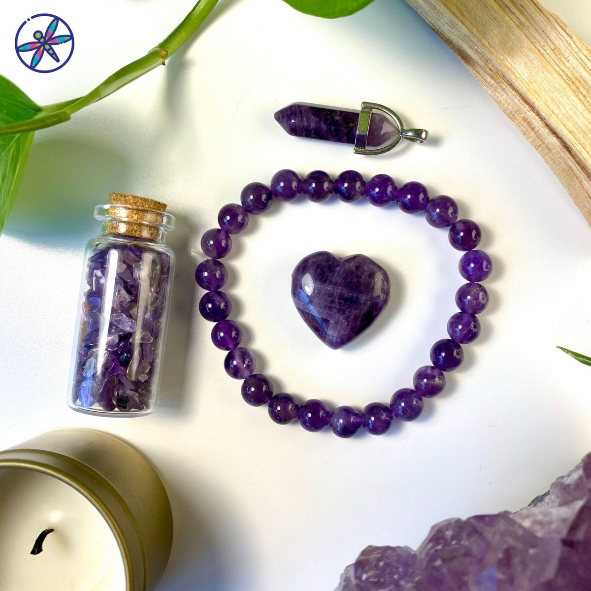 Amethyst Crystal Gift Pack - Boundless Joy – Turix Crystals
