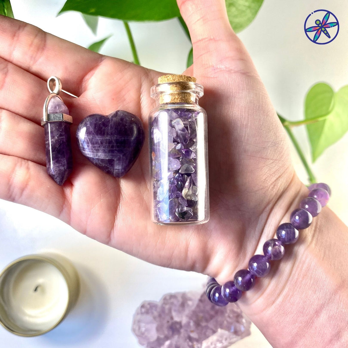 Amethyst Crystal Gift Pack - Boundless Joy – Turix Crystals