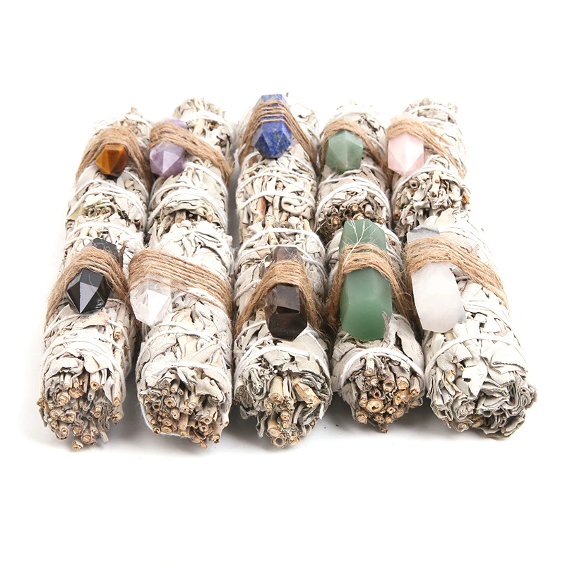 Sage + Crystal Cleansing Bundle – Turix Crystals