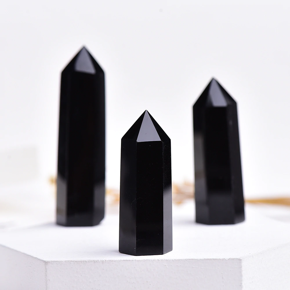 Obsidian Point – Turix Crystals